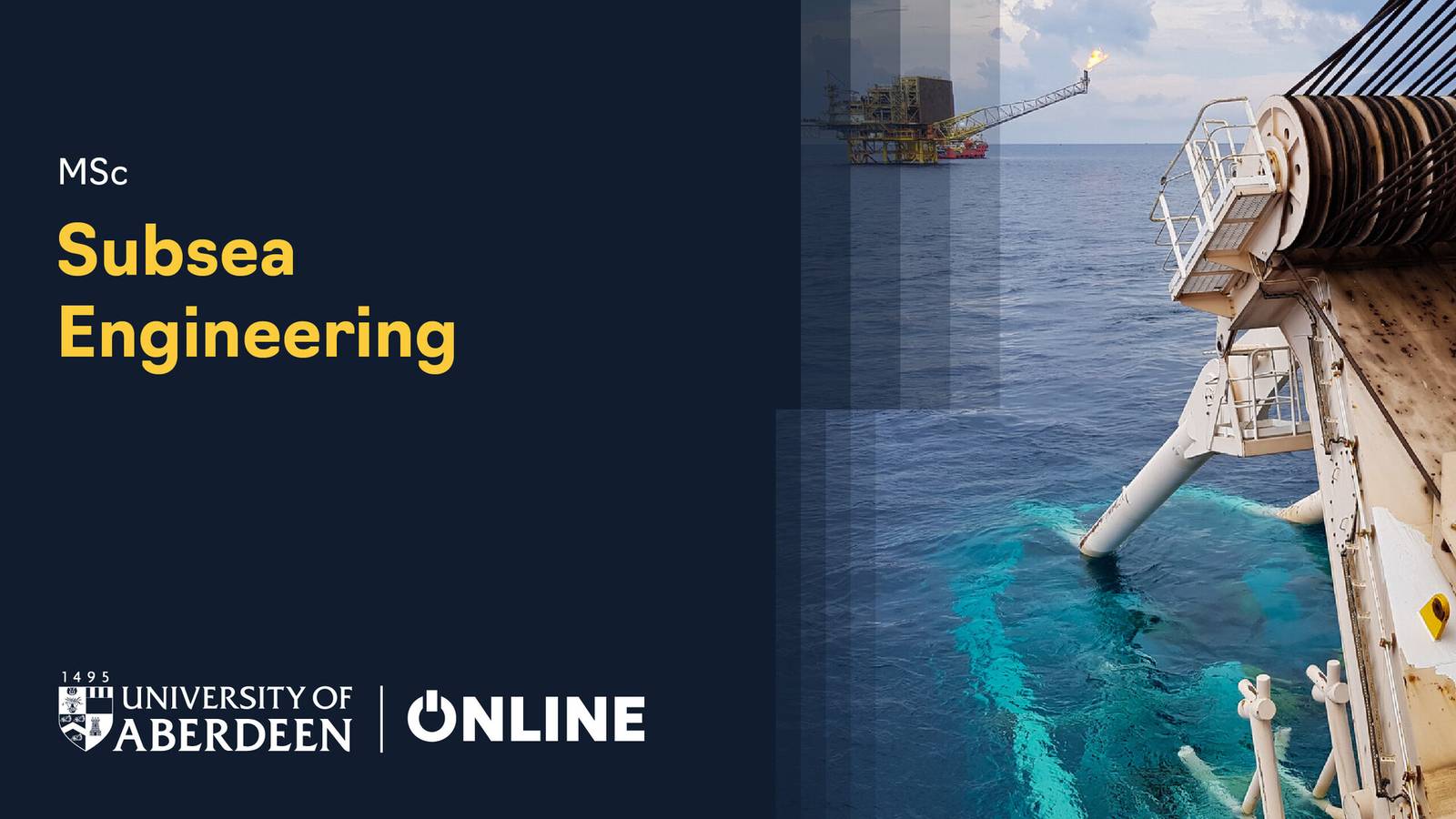 MSc Subsea Engineering - Accredited Online Degree - University of ...