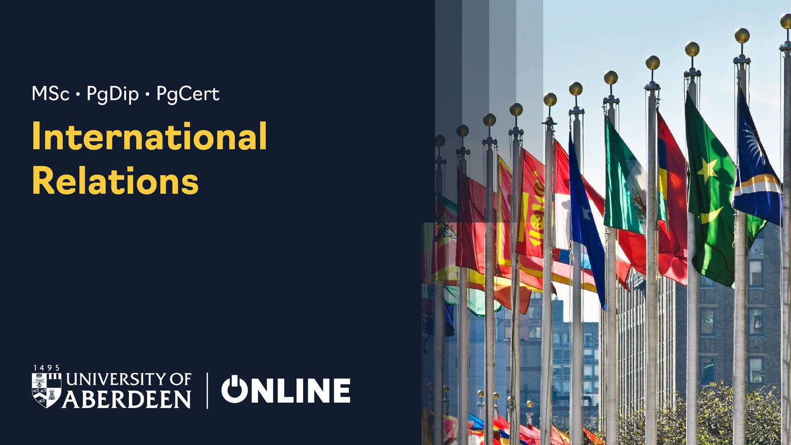 Online MSc International Relations - Online Masters - Flexible Study ...