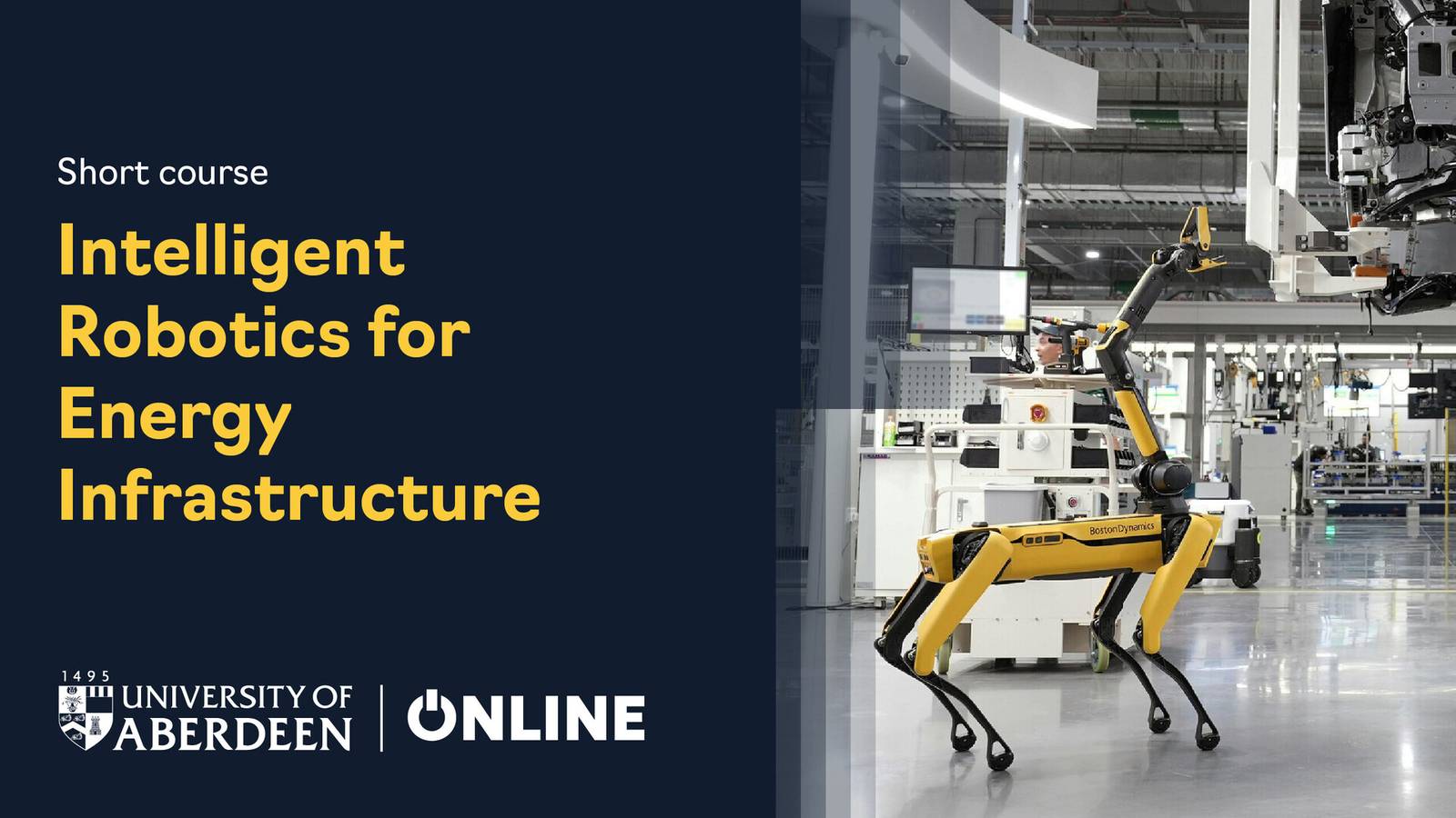 Intelligent Robotics for Energy Infrastructure - Online Course for ...