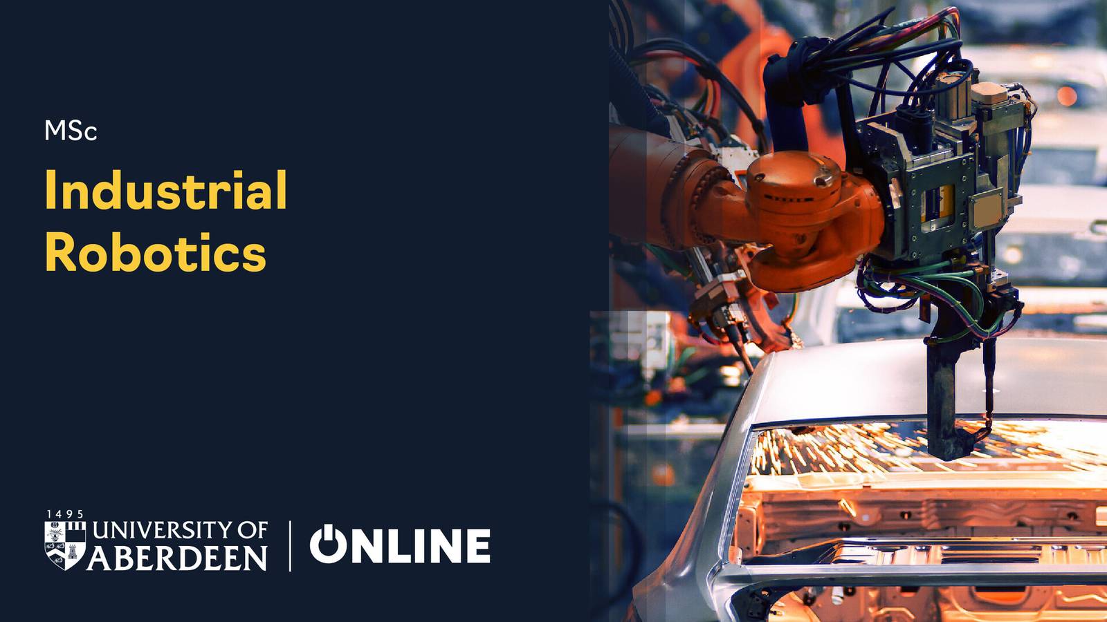 Online MSc Industrial Robotics - Online Robotics Masters Degree